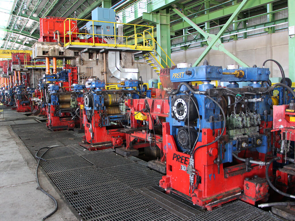 Re-bar Rolling Mill Division – Preet Group