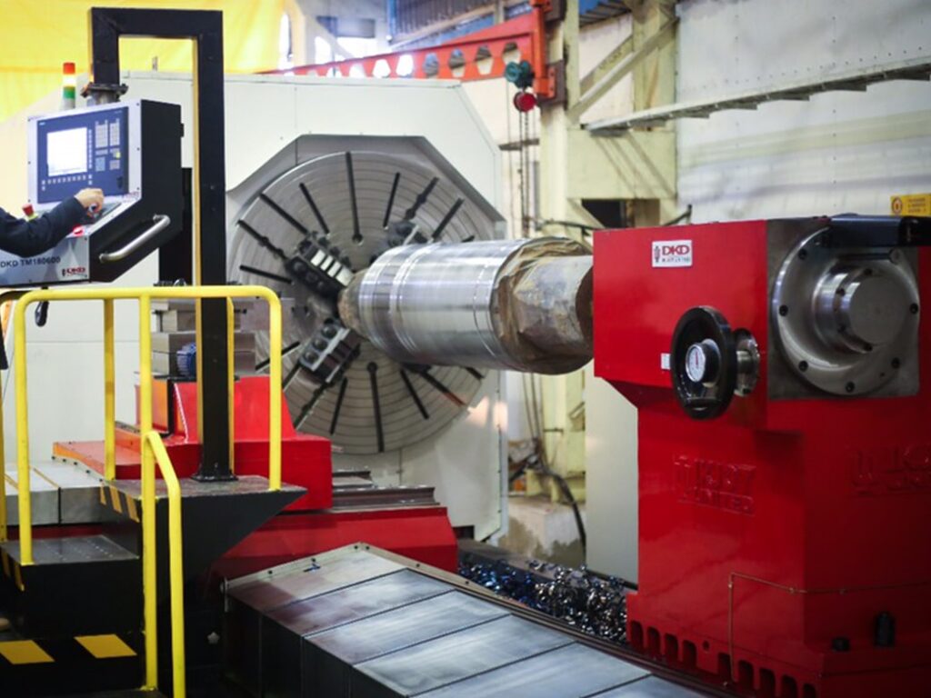 CNC Roll Lathe | Heavy Turning Lathe | Turn Master 180600/ 1801200 ...