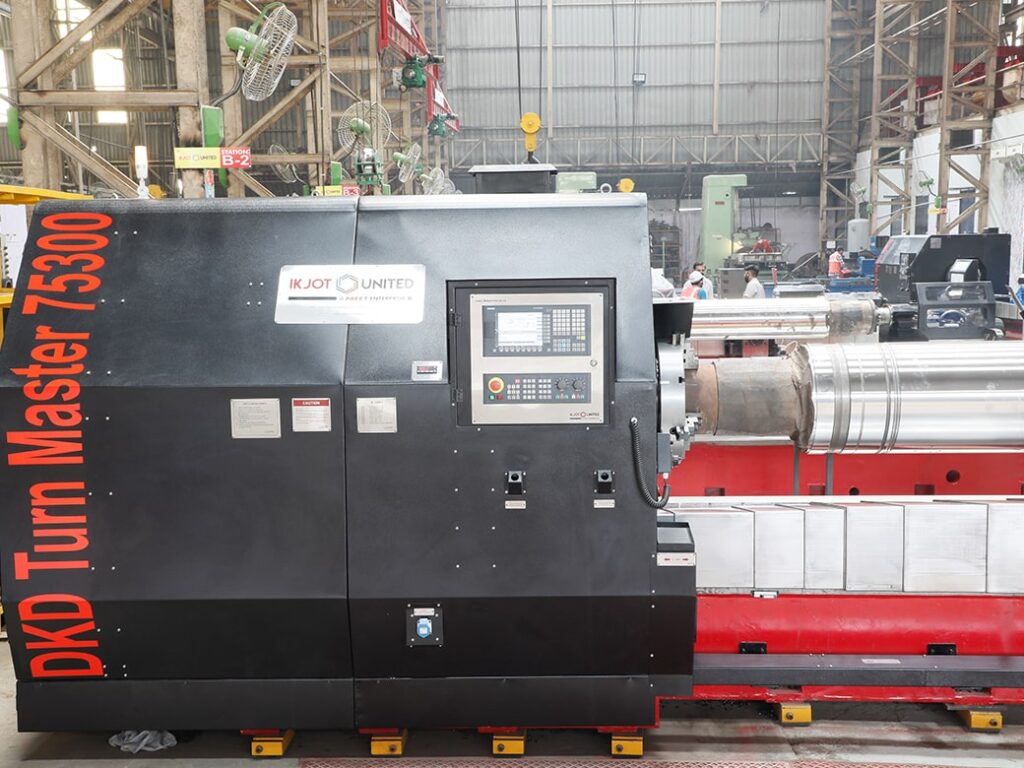 DKD Ikjot United | CNC Machines Building Division CNC Roll Turning ...